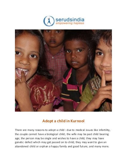 Adopt a child in Kurnool | PDF