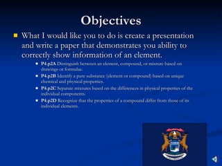 Adopt an element | PPT