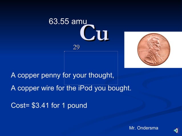 Adopt an element | PPT