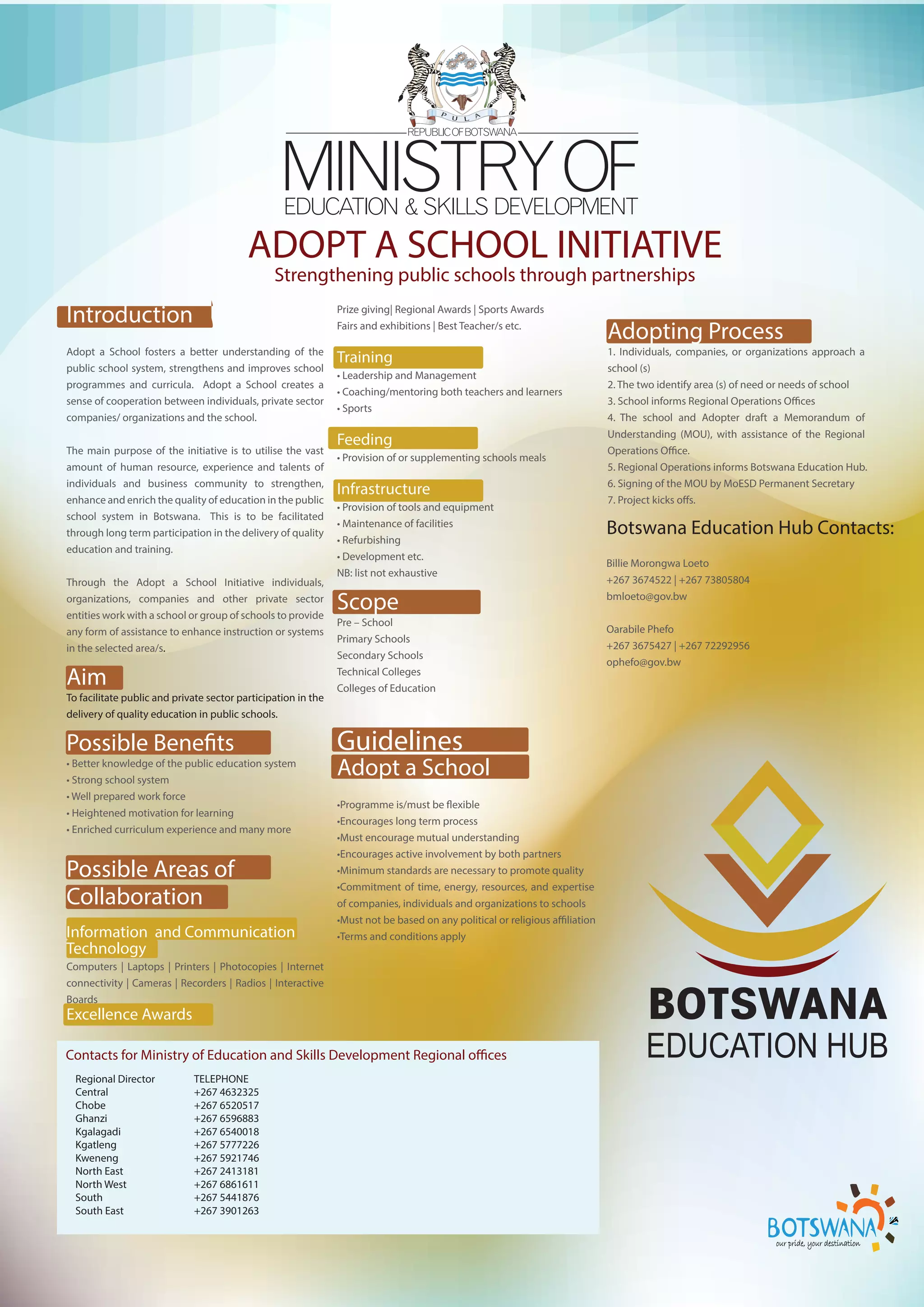 Adopt A School Initiative | PDF
