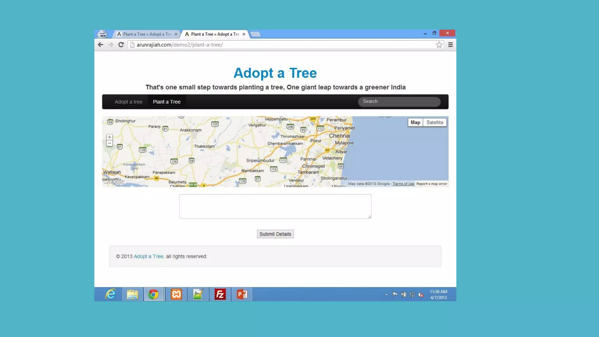 Adopt a tree | PPT
