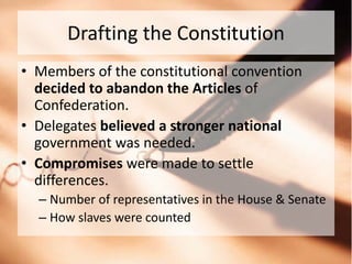 Adopting a Constitution | PPT