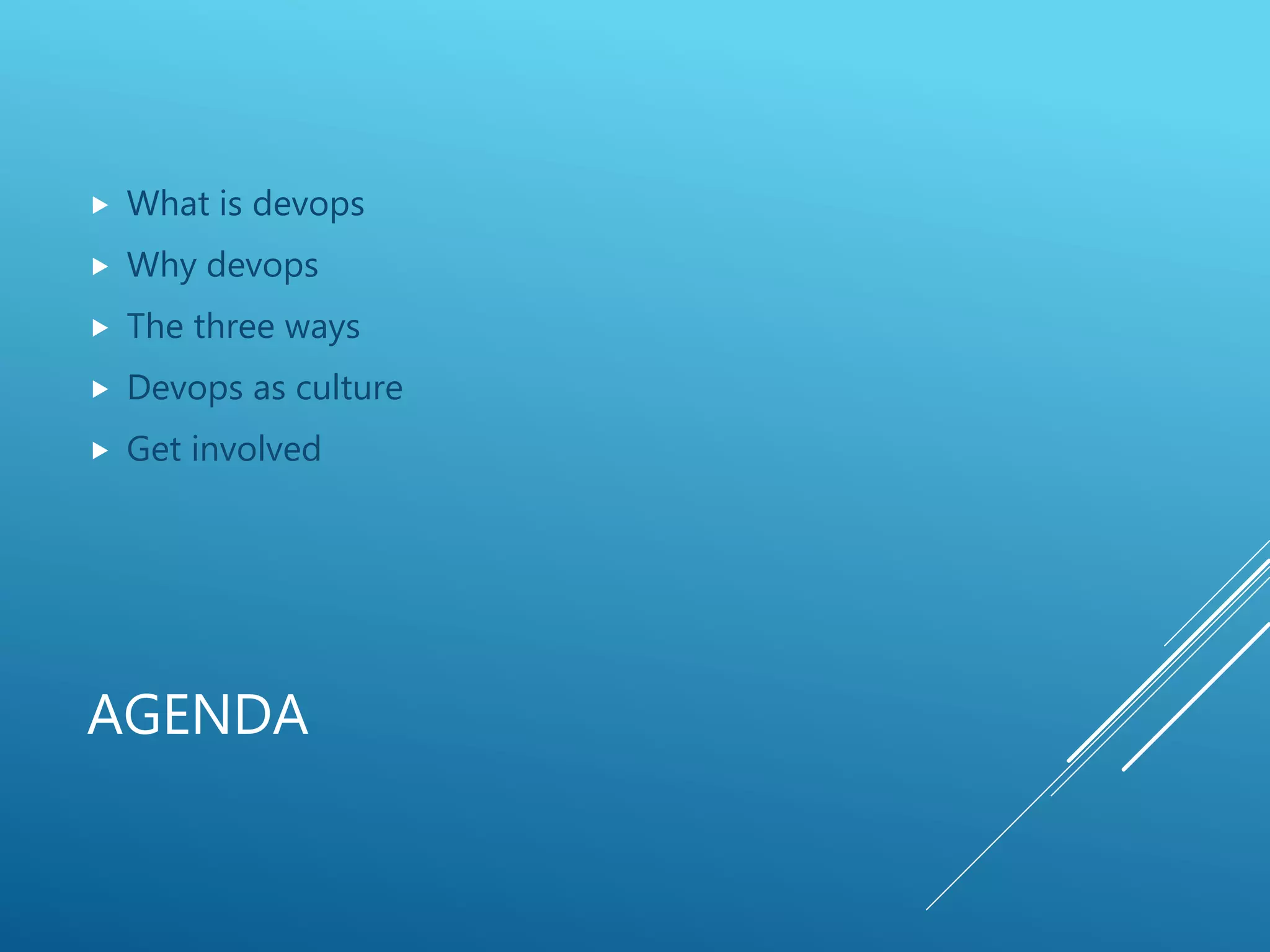 Adopting a DevOps Culture | PPTX | Business | Business and Finance