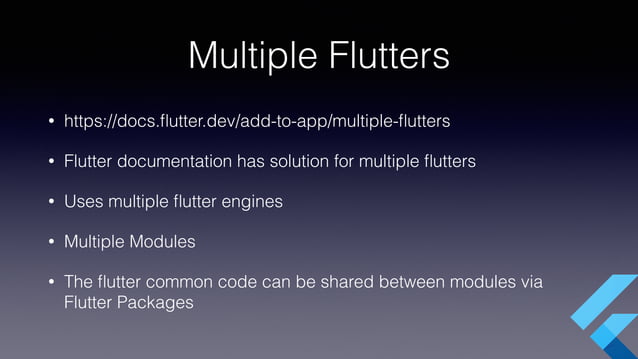 Adopting Flutter in Native Mobile Applications | PPT