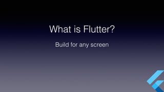 Adopting Flutter in Native Mobile Applications | PPT