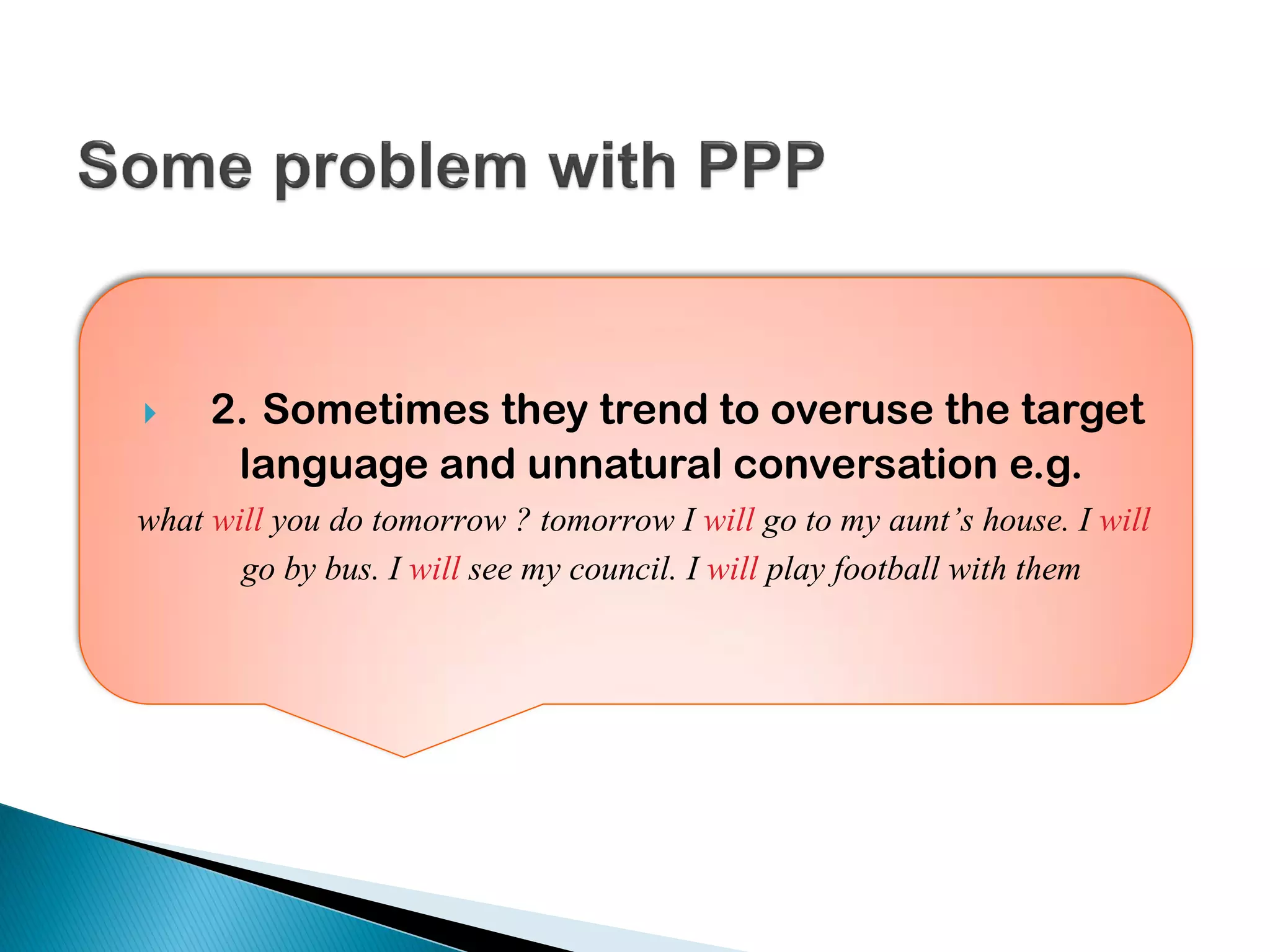 Task based learning Vs PPP | PDF