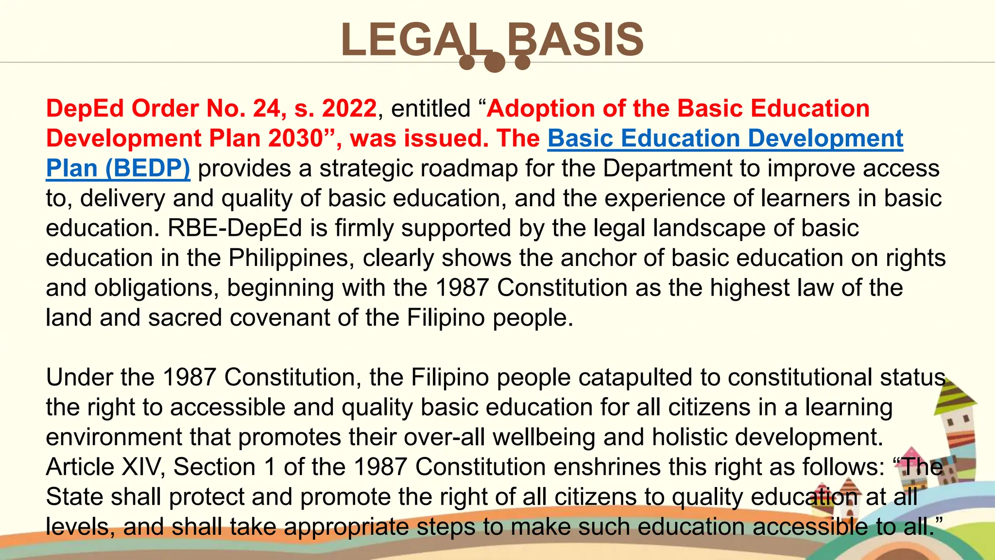 ADOPTING THE RIGHTS-BASED education framework | PPTX