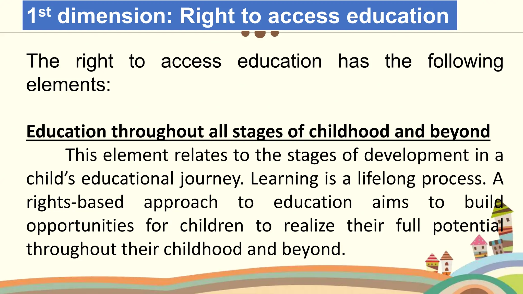 ADOPTING THE RIGHTS-BASED education framework | PPTX