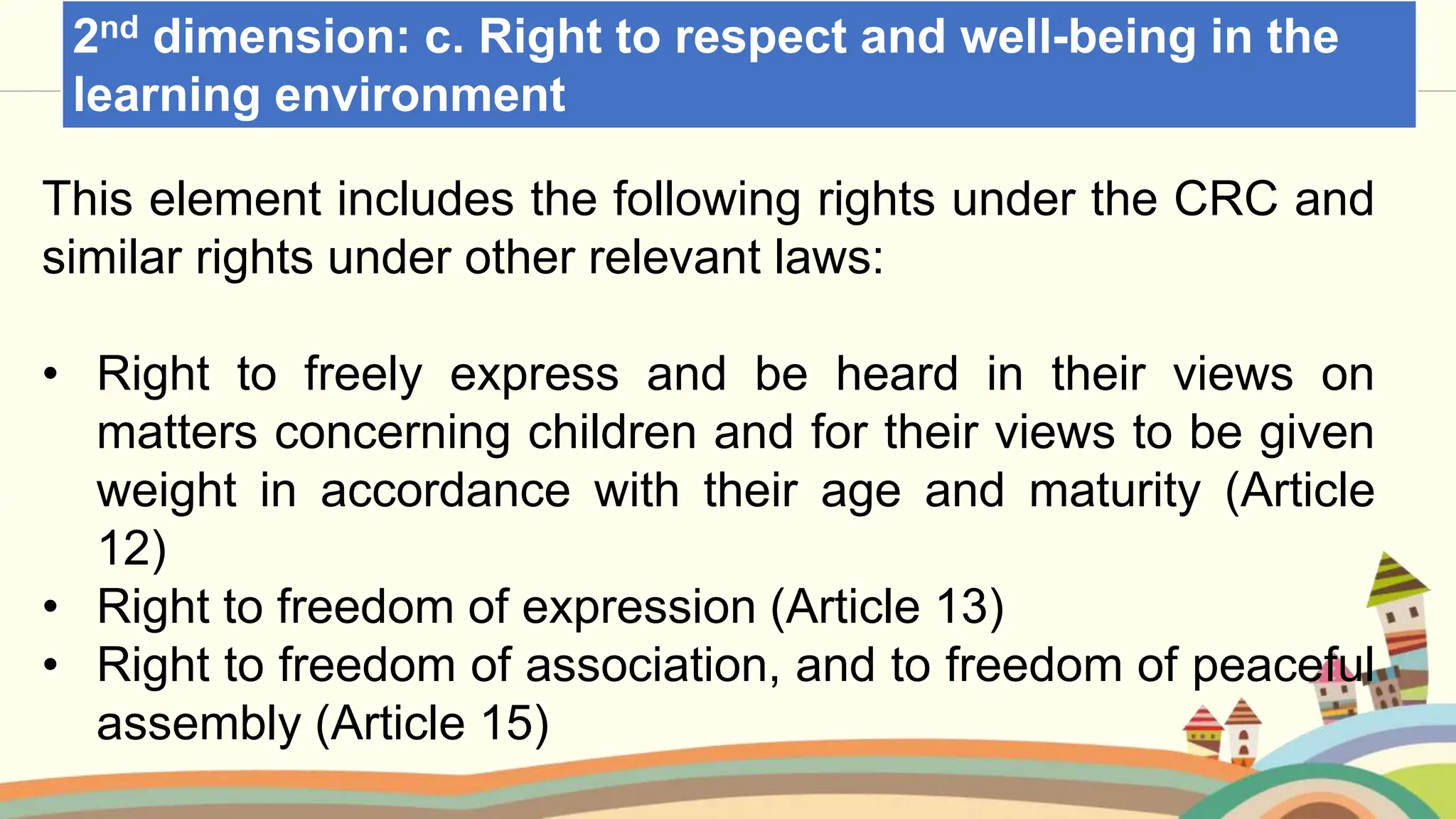 ADOPTING THE RIGHTS-BASED education framework | PPTX