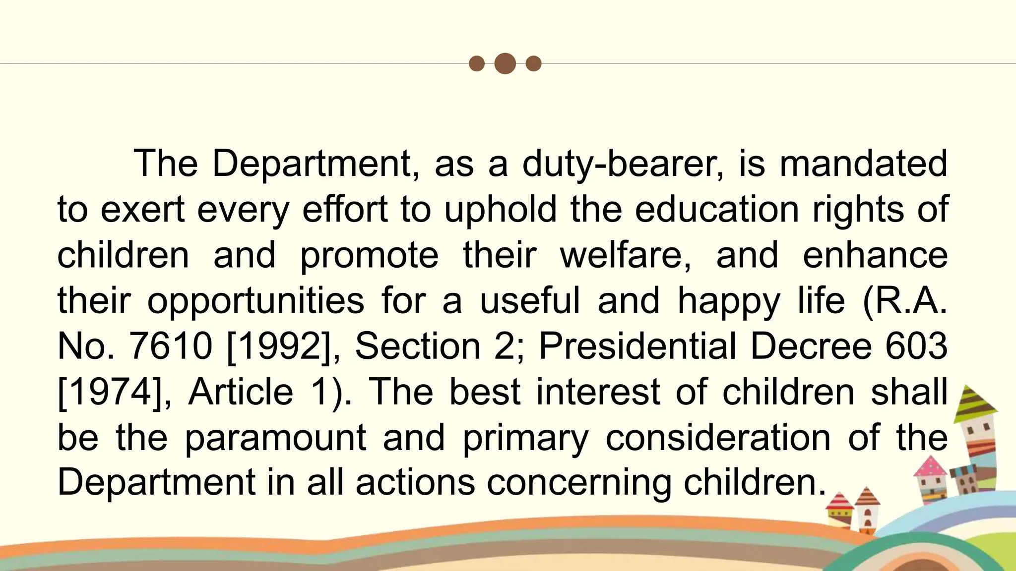 ADOPTING THE RIGHTS-BASED education framework | PPTX