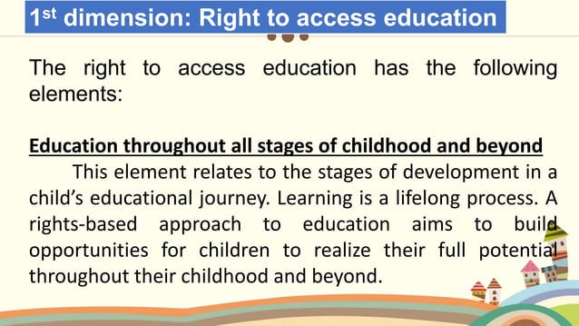 ADOPTING THE RIGHTS-BASED education framework | PPTX | Education