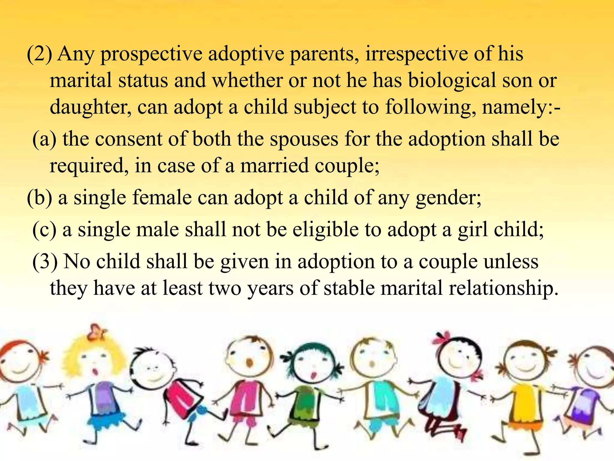 Adoption in India | PPTX