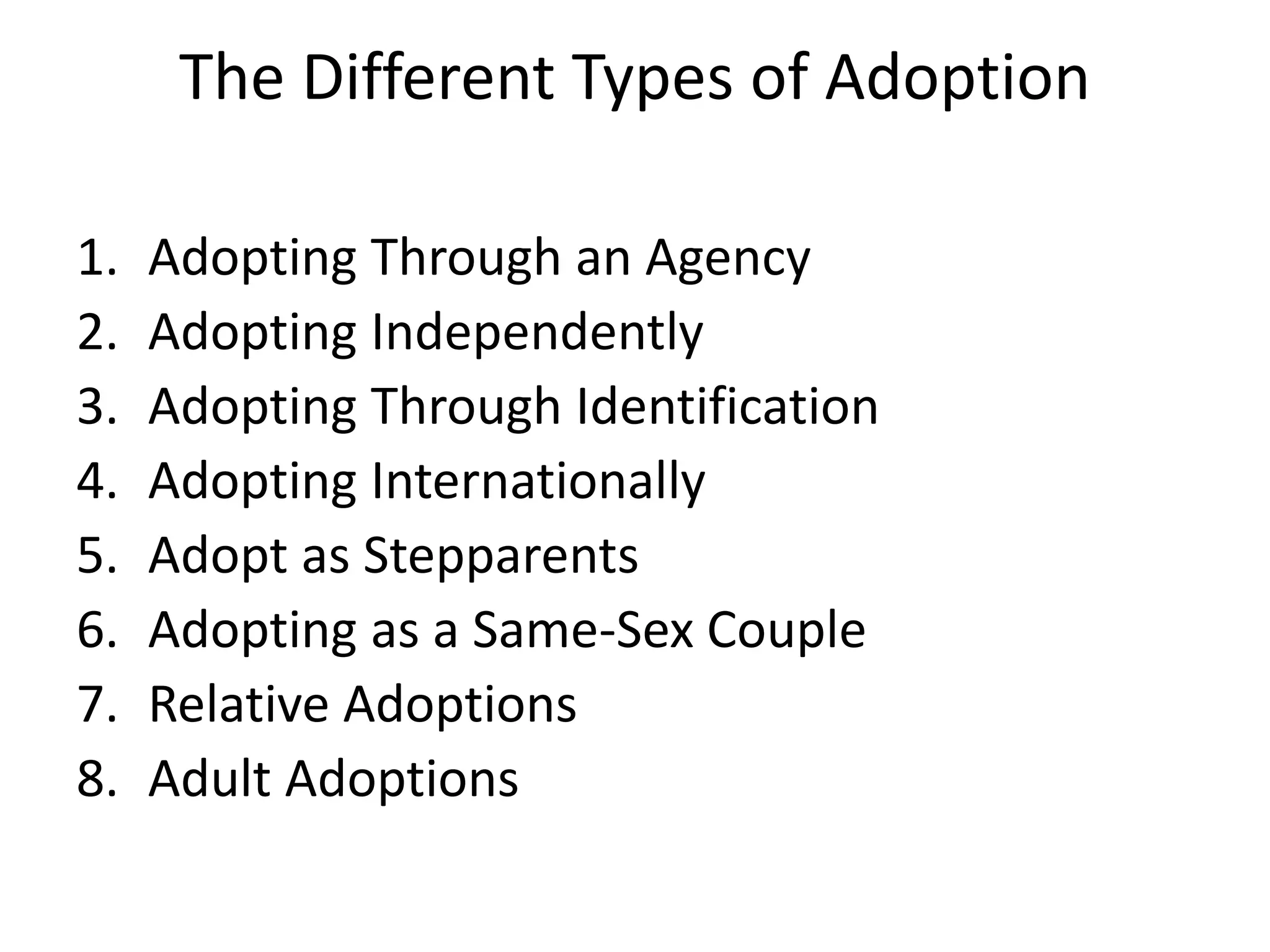 Adoption.pptx and the procedure of adopting | PPT