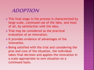Adoption & adoption process stages | PPTX