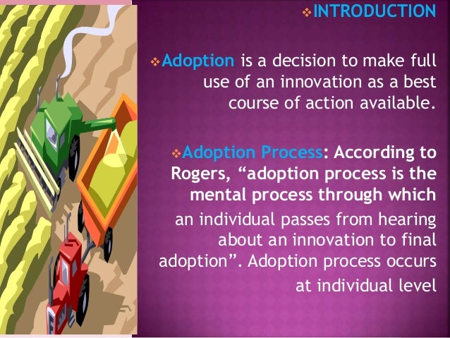Adoption & adoption process stages