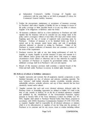 Adoption Agreement of Purchase and Supply Sample (Purchase this doc ...