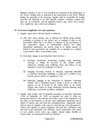 Adoption Agreement of Purchase and Supply Sample (Purchase this doc ...