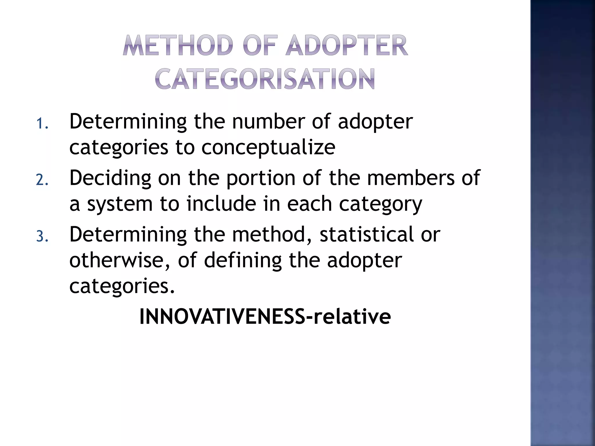 Adopter Categories | PPTX