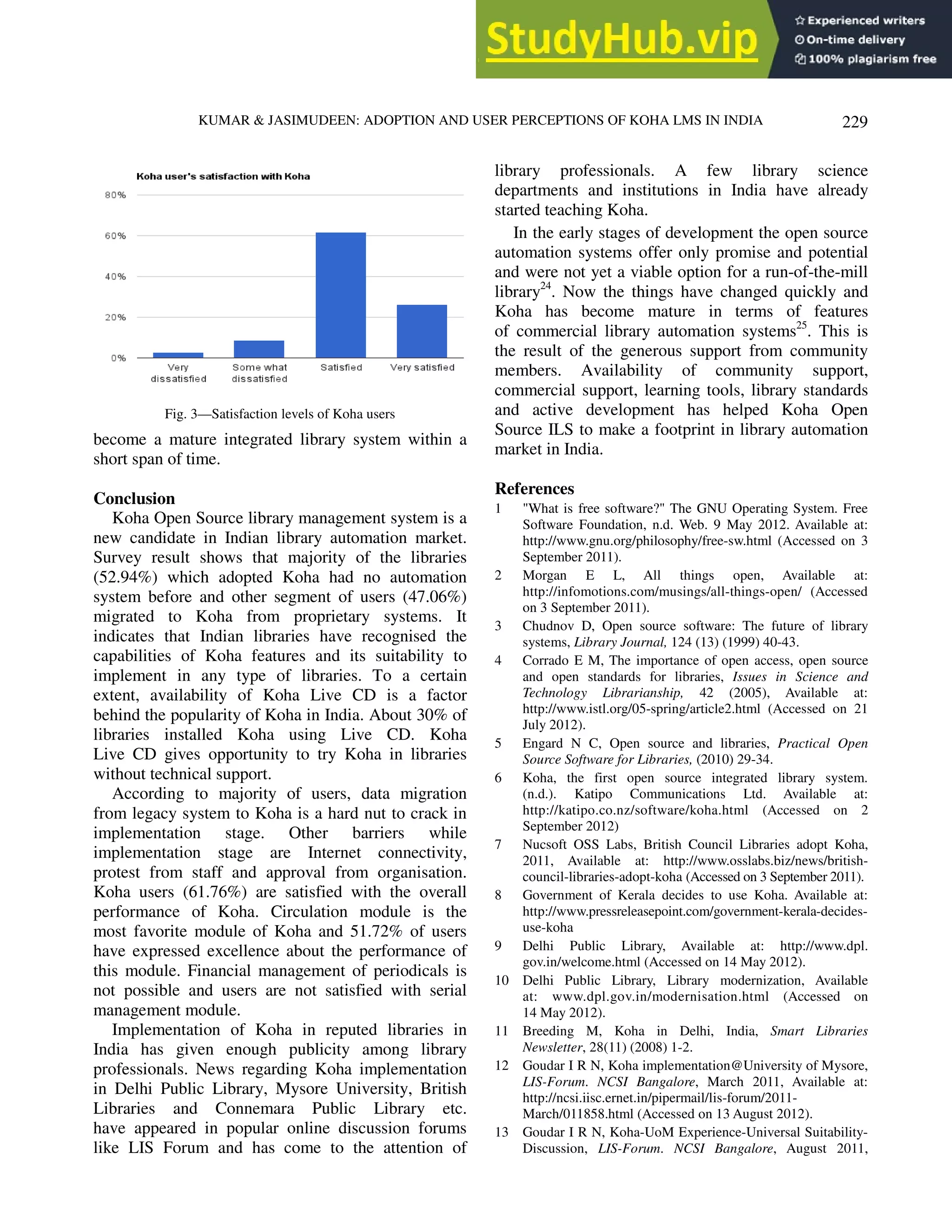 Adoption And User Perceptions Of Koha Library Management System In ...