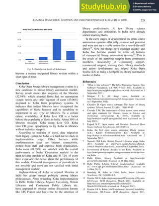 Adoption And User Perceptions Of Koha Library Management System In India | PDF