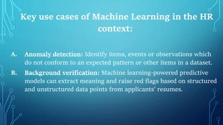 Adoption of ai in human resource management | PPTX