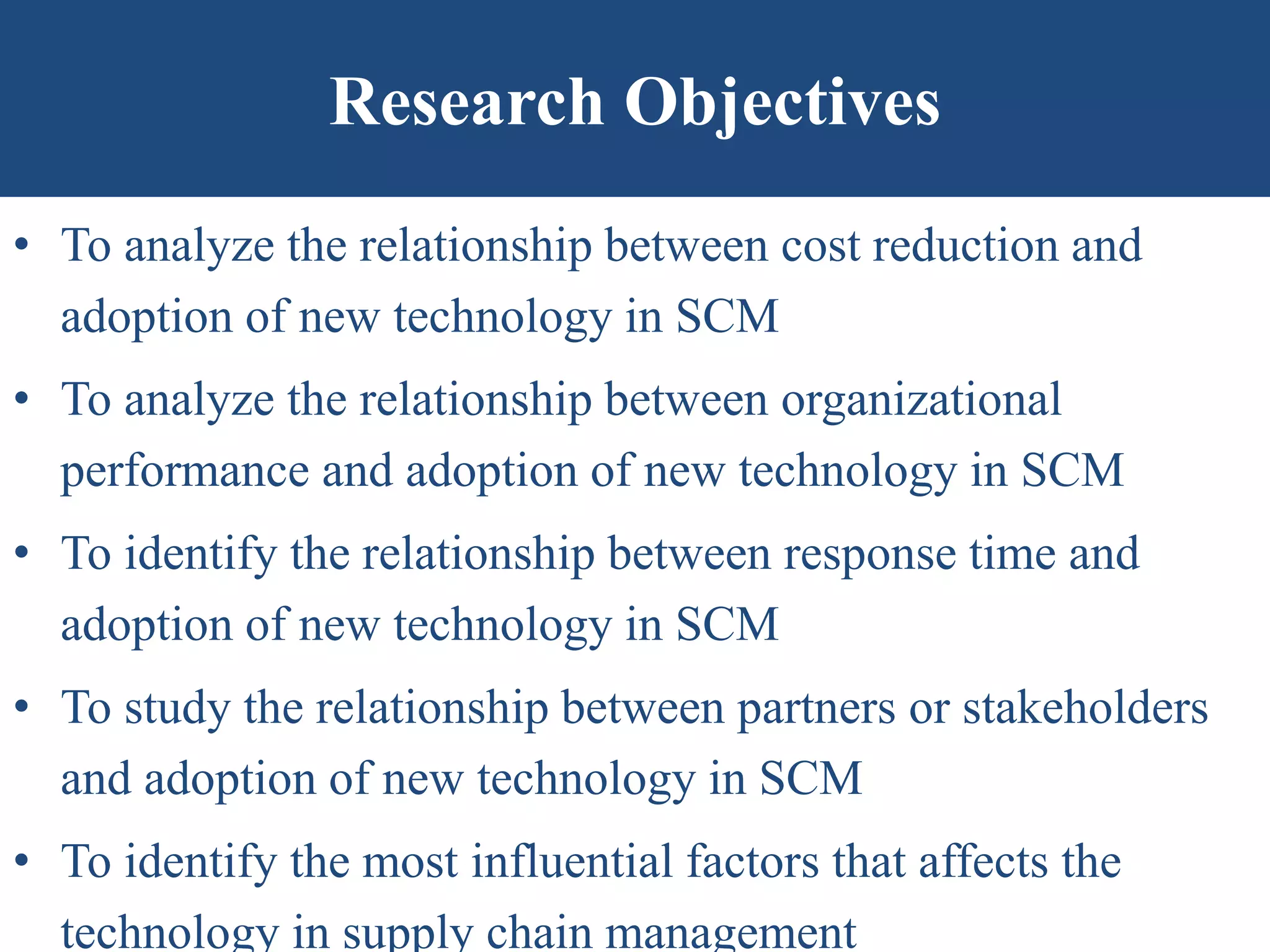 Adoption of new technology in supply chain management bikram thapa | PPT