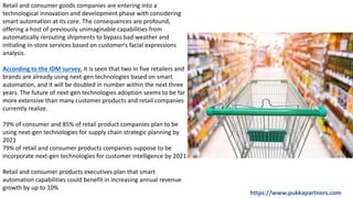 ADOPTION OF NEXT-GEN TECHNOLOGIES IN RETAIL AND CONSUMER GOODS INDUSTRY ...