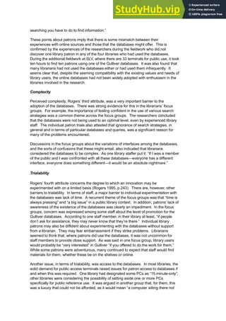 Adoption Of Online Databases In Public Libraries An Australian Case ...