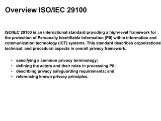 Mapping a Privacy Framework to a Reference Model of Learning Analytics | PPT