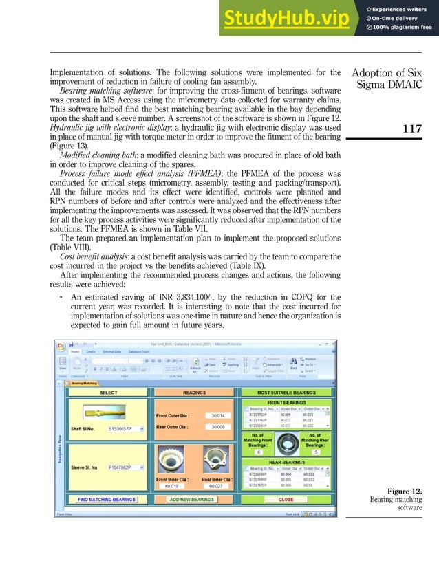 Adoption Of Six Sigma DMAIC To Reduce Cost Of Poor Quality | PDF
