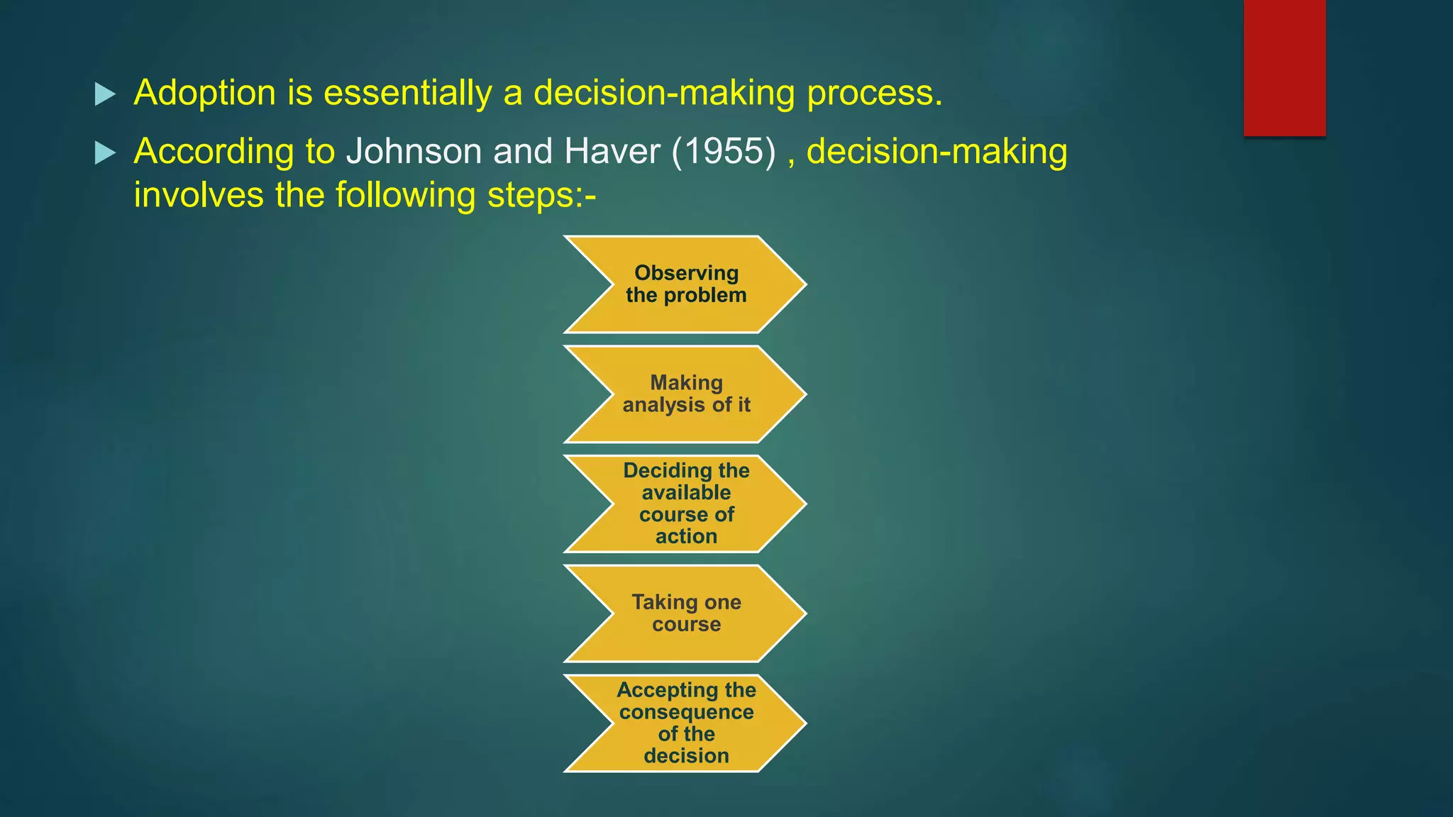 Adoption process and stages | PPTX