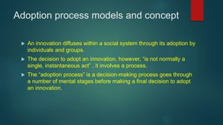 Adoption process and stages | PPTX