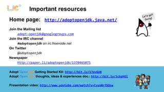 Adopt OpenJDK presentation (slide deck) | PPT