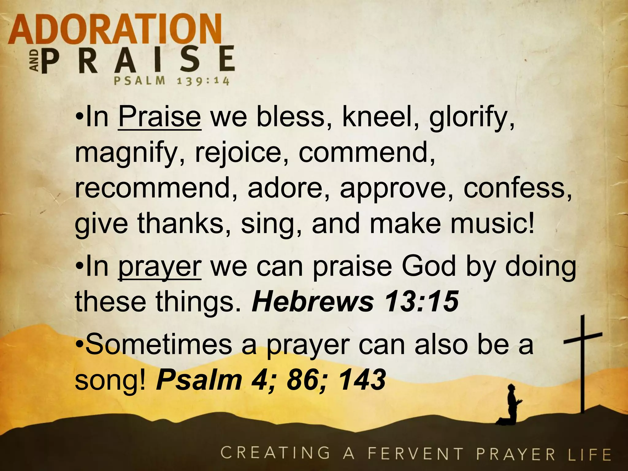 Adoration and praise | PDF