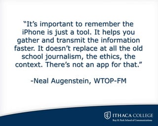 Mobile Journalism: Tips, Gear, and Assignments | PPTX