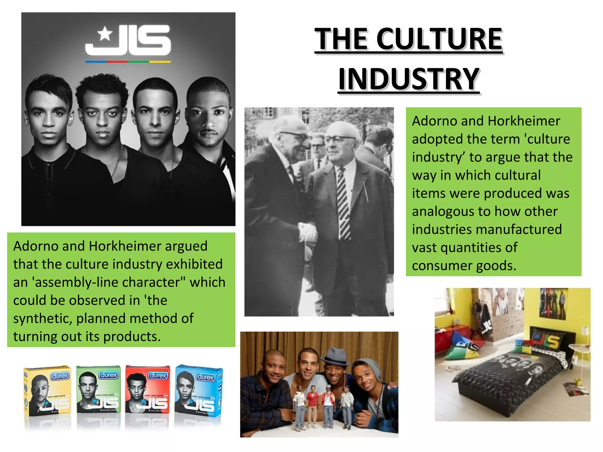 Adorno and Horkheimer - The Culture Industry | PPT