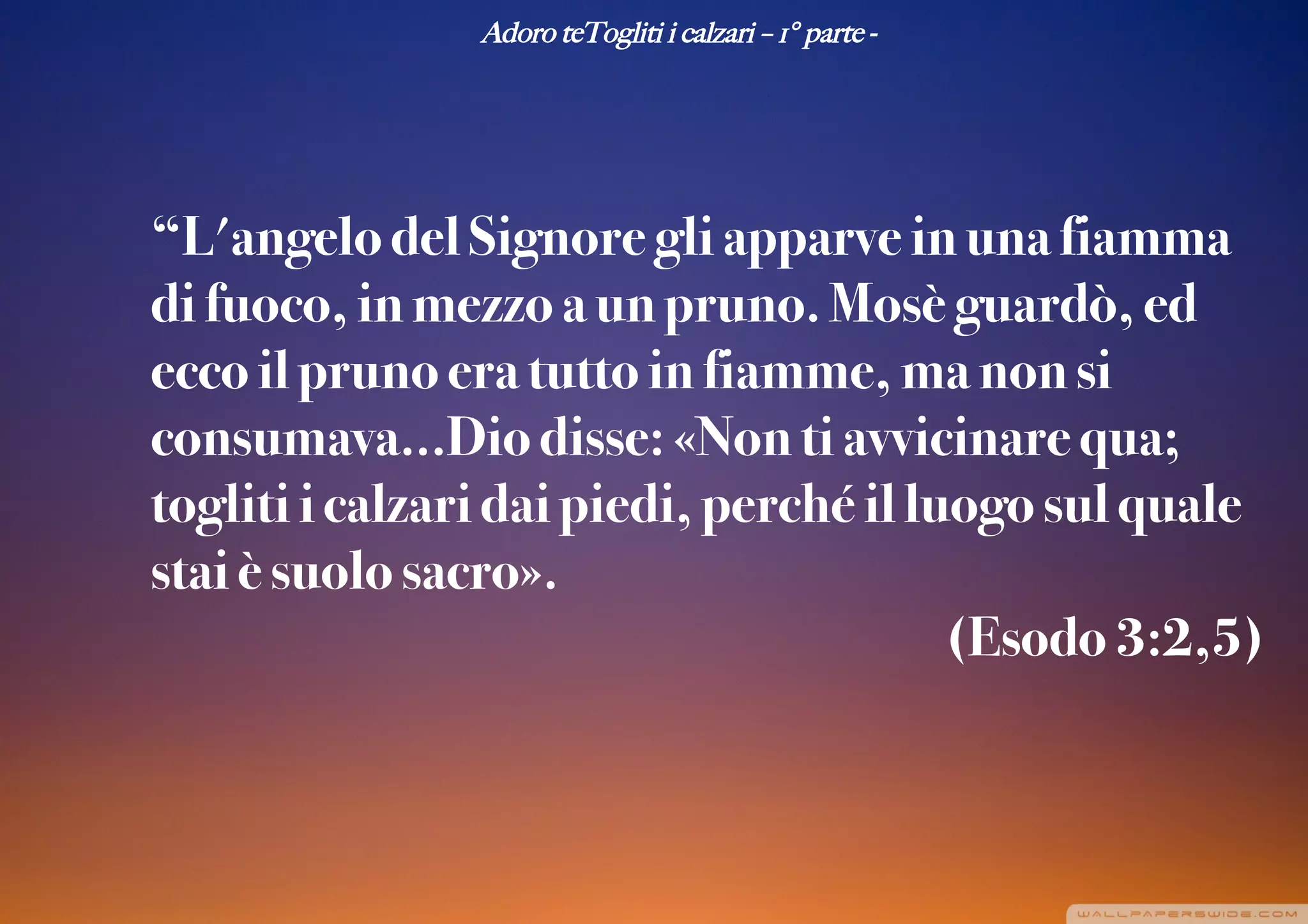 Togliti i calzari 1° parte | PDF