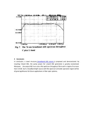 A double pass erbium-doped fiber based broadband ase source by ...