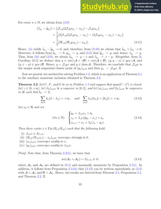 A Douglas Rachford Splitting Method For Solving Equilibrium Problems | PDF