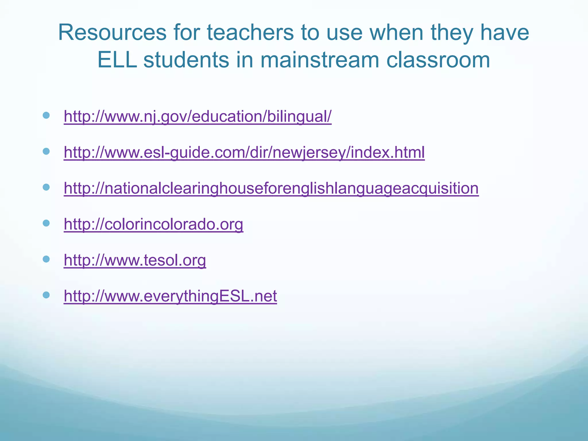 Adov. for esl students | PPTX