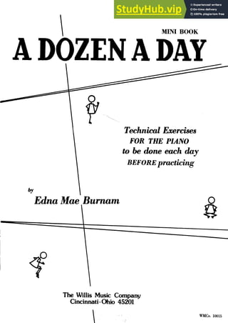 A Dozen A Day Mini Book | PDF | Student Financial Aid | Financial ...