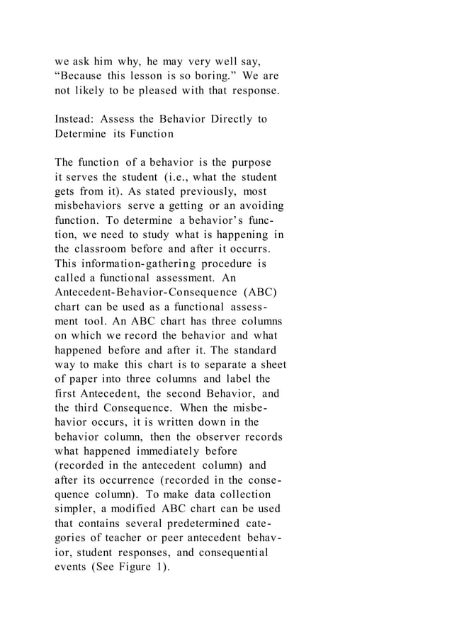 A dozen common classroom management mistakes and what to do instea | PDF