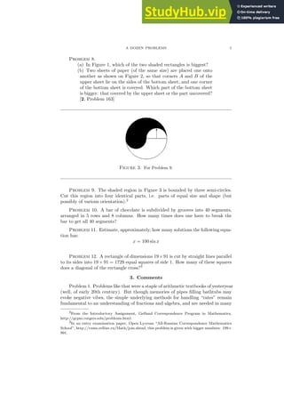 A Dozen Problems | PDF