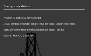 ALGORITMA dan PEMROGRAMAN | PPTX
