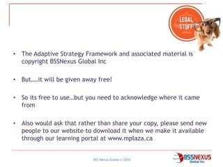 The Adpative Strategy Framework | PPT