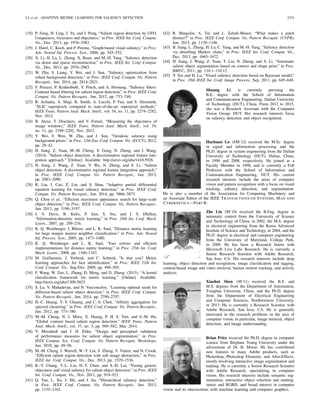 adaptive metric learning for saliency detection base paper | PDF