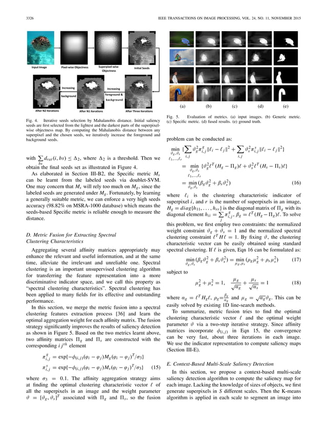 adaptive metric learning for saliency detection base paper | PDF | Cameras and Camcorders ...