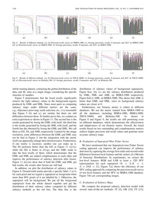 adaptive metric learning for saliency detection base paper | PDF