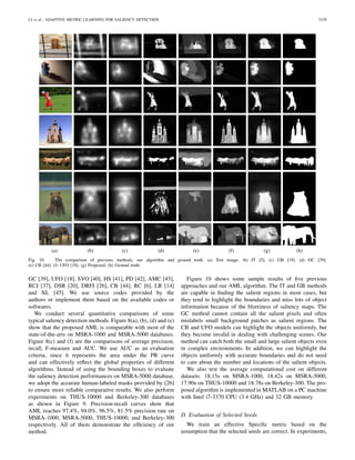 adaptive metric learning for saliency detection base paper | PDF
