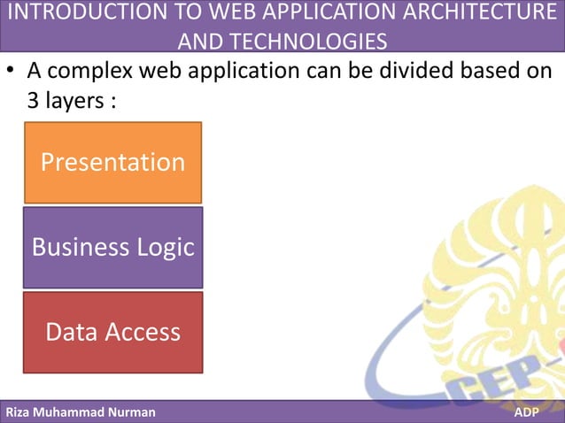 ADP - Chapter 1 Introducing Web Application Development | PPT